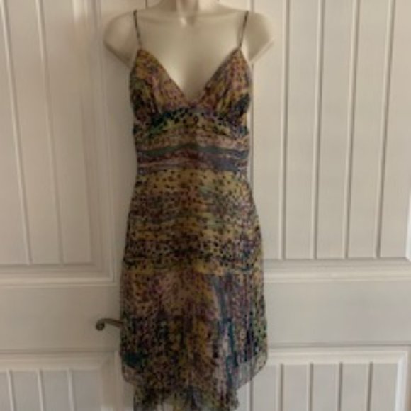 Max Studio | Dresses | Beautiful Leon Max Limited Edition 0 Silk Dress ...